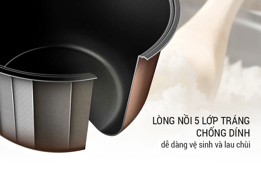 Nồi Cơm Điện Philips HD3132/66 (2 Lít)