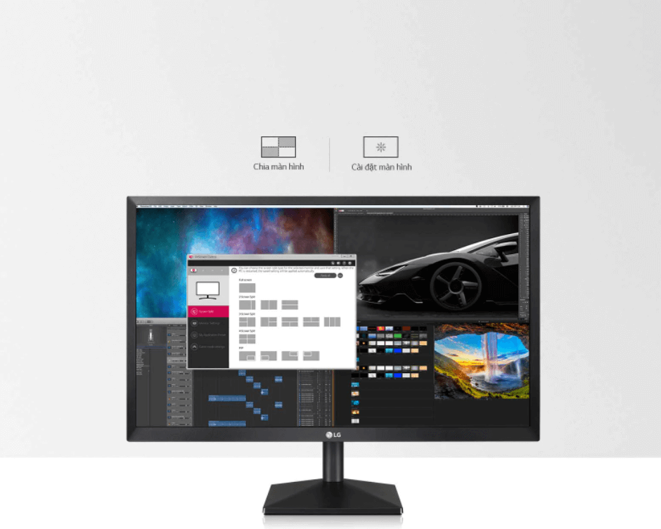 Màn Hình Máy Tính LG 22MN430 22 Inch Full HD (1920x1080) 5ms 75Hz IPS