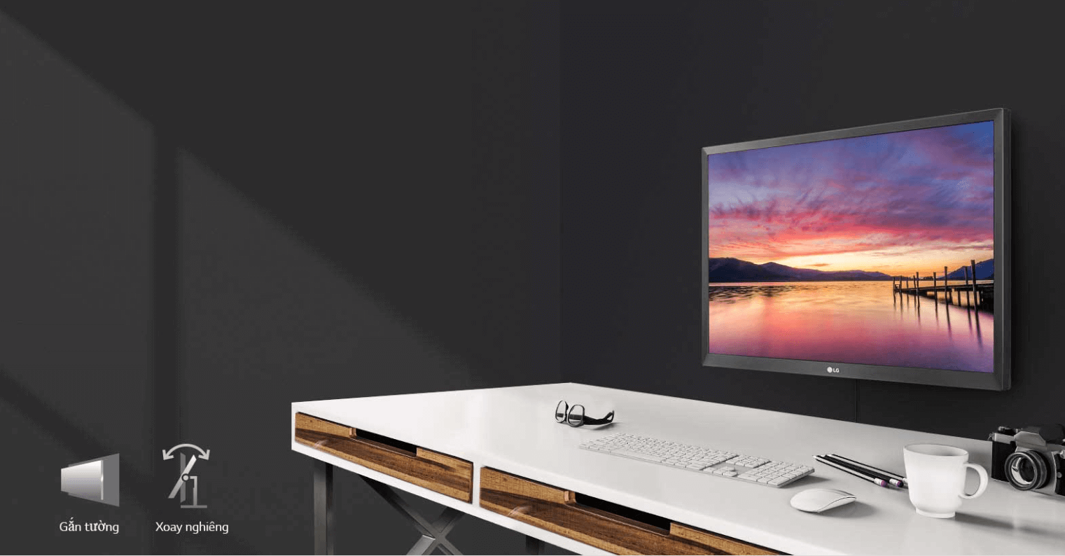 Màn Hình Máy Tính LG 22MN430 22 Inch Full HD (1920x1080) 5ms 75Hz IPS