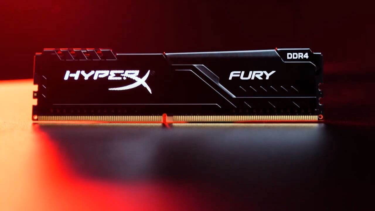 Ram PC Kingston HyperX Fury Black 8GB (1x8GB) Bus 2666 DDR4 CL16 DIMM